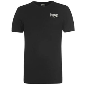 everlast men’s logo short-sleeve tee black 4xl