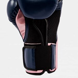 Everlast Elite Pro Style Training Gloves, Pink/Blue, 12 oz