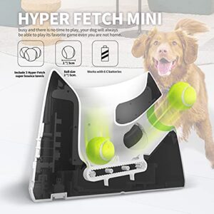 AFP Automatic Dog Ball Launcher Automatic Ball Launcher for Dogs Interactive Puppy Pet Ball Indoor Thrower Machine Fetch Machine for Small and Medium Size Dogs, 3 Balls Included (2 inch)