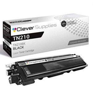 cs compatible toner cartridge replacement for brother tn210 tn-210 tn210bk black hl-3075cw 3040cn 3045cn dcp-9010cn 8070 8370 3070 mfc-9010cn 9125cn 9325cw 9120cn 9320cw 9320cn