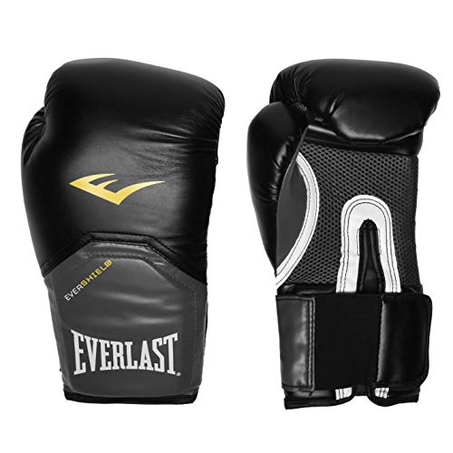 Everlast Pro Style Training Gloves (Black, 12 oz.)