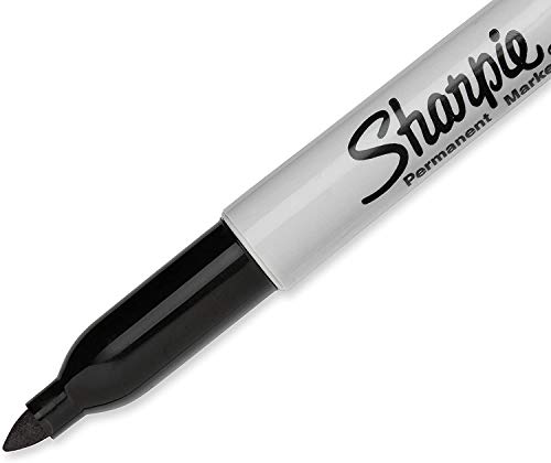 Sharpie 6 Pack 30101 Fine Point Permanent Marker Black