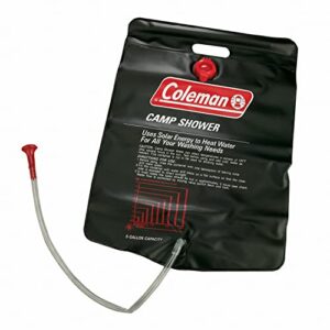 coleman 5-gallon solar shower