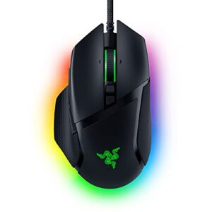 razer basilisk v3 customizable ergonomic gaming mouse: fastest gaming mouse switch – chroma rgb lighting – 26k dpi optical sensor – 11 programmable buttons – hyperscroll tilt wheel – classic black