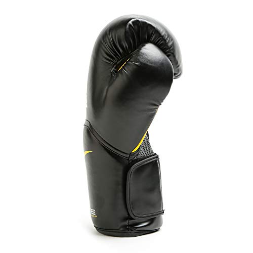 Everlast Elite Pro Style Training Gloves, Black, 14 oz