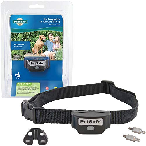 PetSafe Rechargeable In-Ground Pet Fence for Dogs and Cats over 5lb - from the Parent Company of INVISIBLE FENCE Brand - Waterproof Collar with Tone and Static Correction – Multiple Wire Gauge Options