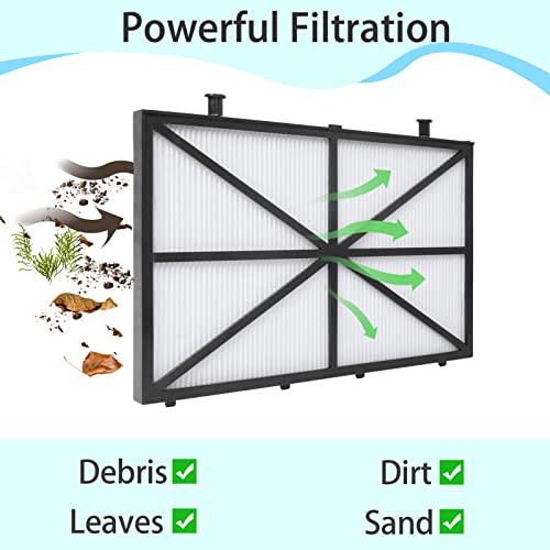 Future Way Ultra Fine Cartridge Filter Panels, Compatible with Dolphin M400/M500, Nautilus CC Plus Robotic Pool Cleaner, Part # 9991432-R4 (4 Packs)