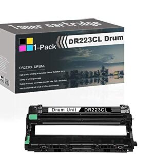 1 Pack DR223CL Drum Unit Black Compatible Replacement for Brother MFC-L3770CDW MFC-L3710CW MFC-L3750CDW MFC-L3730CDW HL-3210CWHL-3230CDW HL-3270CDW Printers Toner.