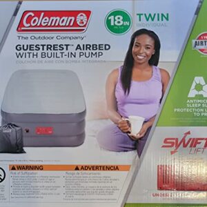 Coleman Guesrest Twin Air Mattress with Built in Pump