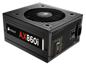 corsair axi series, ax860i, 860 watt, 80+ platinum certified, fully modular – digital power supply