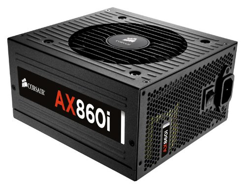 CORSAIR AXi Series, AX860i, 860 Watt, 80+ Platinum Certified, Fully Modular - Digital Power Supply