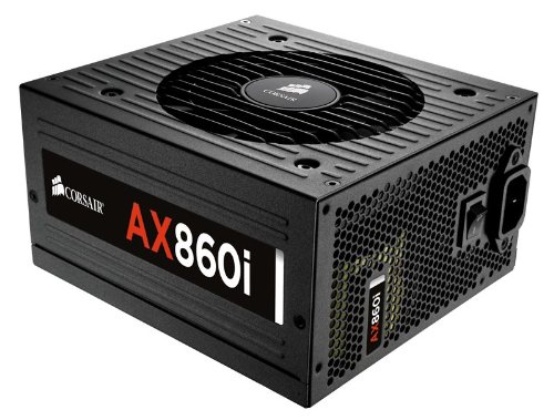 CORSAIR AXi Series, AX860i, 860 Watt, 80+ Platinum Certified, Fully Modular - Digital Power Supply