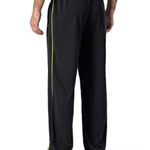 MAGNIVIT Men's Lightweight Sweatpants Track Running Gym Pants with Elastic-Waist Drawstring Black