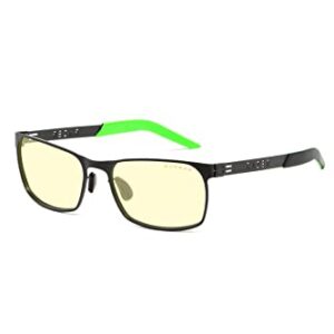 GUNNAR - Razer Edition Gaming Glasses - Blocks 65% Blue Light - FPS, Onyx, Amber Tint