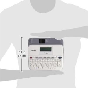 Brother Pt-d400ad Versatile, Easy-to-use Label Maker With Ac Adapter - Label, Tape - 0.14, 0.24,