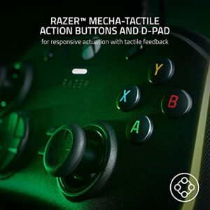 Razer Wolverine V2 Chroma Wired Gaming Pro Controller for Xbox Series X|S, Xbox One, PC: RGB Lighting - Remappable Buttons & Triggers - Mecha-Tactile Buttons & D-Pad - Trigger Stop-Switches - Black