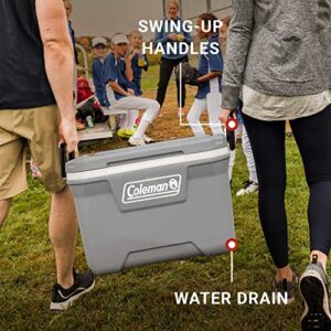 Coleman Ice Chest | Coleman 316 Series Hard Coolers, 52qt Rock Grey