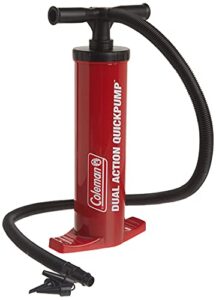 coleman large dual action hand pump