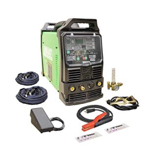 2021 powertig 325ext 320amp digital ac/dc tig stick pulse welder 220 volt inverter-based ac dc