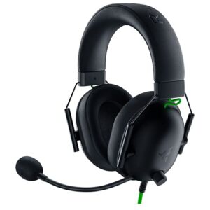 razer blackshark v2 x gaming headset: 7.1 surround sound – 50mm drivers – memory foam cushion – for pc, ps4, ps5, switch, xbox one, xbox series x|s, mobile – 3.5mm audio jack – classic black