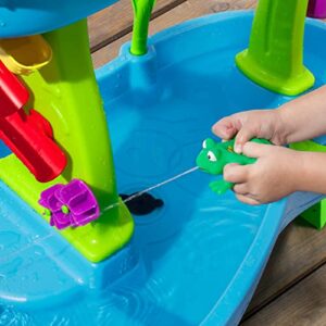 Step2 Rain Showers Splash Pond Water Table | Kids Water Play Table with 13-Pc Accessory Set