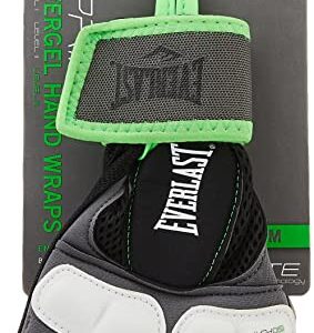 Everlast Prime Evergel Boxing Hand Wraps, Black, Medium