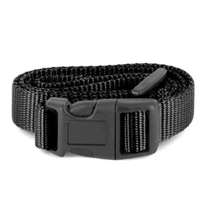 petsafe 3/4 replacement collar strap with no holes, for petsafe bark, wireless fence, in-ground fence and pawz away collars, black