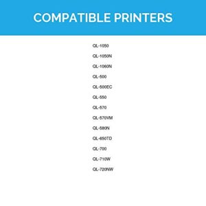 LD Compatible Address Label Replacement for Brother DK-1208 1.4 in x 3.5 in (400 Labels, 10-Pack)