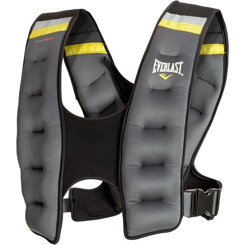 Everlast 6010G 10 LB Weighted Vest W/Reflective Grey 10 LB