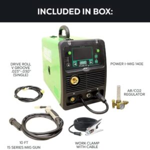 New 2021 Model Cyclone 140E MIG Welder 110 volts FLUX Core capable 140AMP