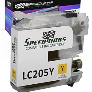 Speedy Inks Compatible Ink Cartridge Replacement for Brother LC205Y Super High Yield (Yellow)