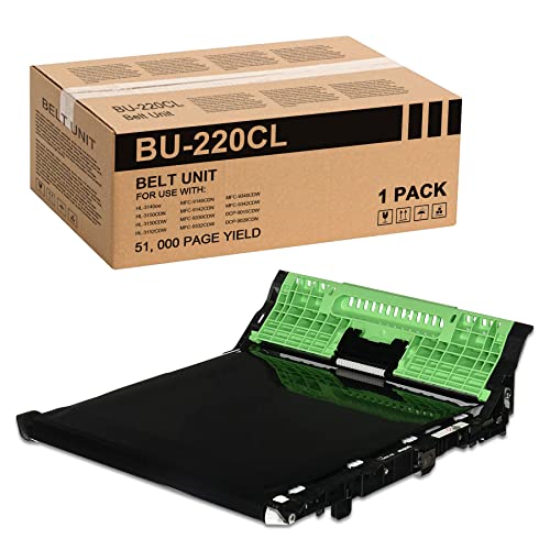 (1 Pack) BU-220CL Compatible 220CL Belt Unit Replacement for Brother HL-3140cw 3150CDN 3150CDW 3152CDW MFC-9140CDN 9142CDN 9330CDW 9332CDW 9340CDW 9342CDW DCP-9015CDW 9020CDN Belt Unit Printer