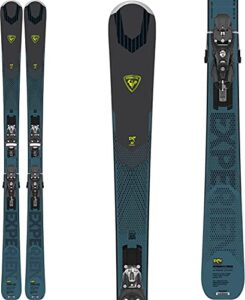 rossignol experience 82 basalt mens skis 160 w/spx 12 konect gw bindings black chrome