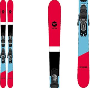 rossignol sprayer mens skis 148 w/look xpress 10 gw bindings black