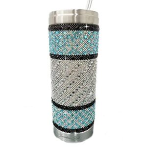 jacqueline kent jkt102.tusi lady kent tumbler turquoise tone 20 ounces