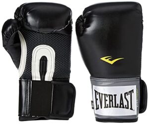 everlast 1200014 pro style training gloves (black, 14 oz.)