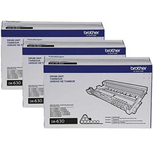 brother dr-630 dcp-l2520 l2540 hl-l2300 mfc-l2680 l2685 l2700 drum unit in retail packaging / 3-toner cartridges