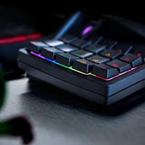 Razer Naga Trinity Gaming Mouse & Tartarus v2 Gaming Keypad: Mecha-Membrane Key Switches - 32 Programmable Keys - Customizable Chroma RGB Lighting - Programmable Macros - Classic Black