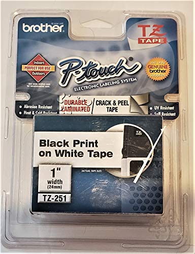 Brother P-Touch TZ Laminated Tape