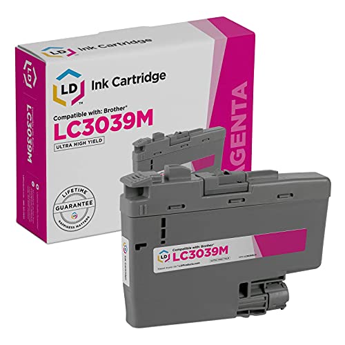 LD Compatible Ink Cartridge Replacement for Brother LC3039M Ultra High Yield (Magenta)