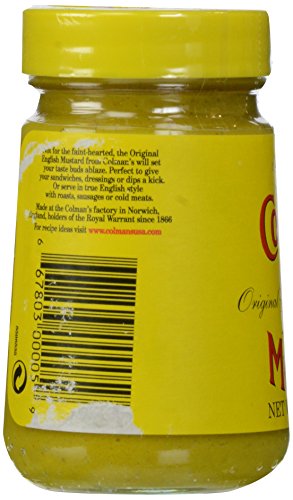 Colman's Original English Prepared Mustard 3.53 oz