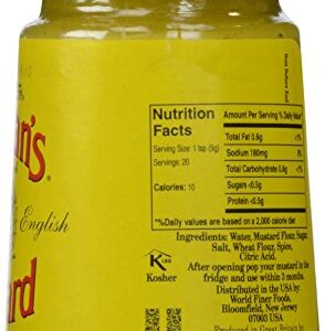 Colman's Original English Prepared Mustard 3.53 oz