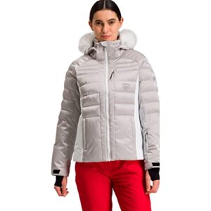 rossignol rapide metallic jacket silver lg