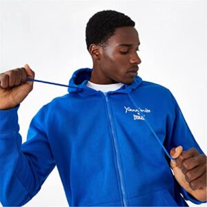 Everlast Mens x Yiannimize Zip Taped Hoodie Long Sleeve Blue 2X-Large