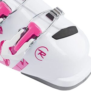 Rossignol Fun Girl 4 Ski Boots, Girls, White, 25.5