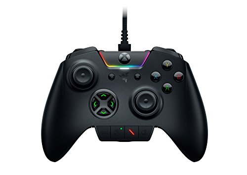 Razer Wolverine Ultimate Officially Licensed Xbox One Controller: 6 Remappable Buttons and Triggers - Interchangeable Thumbsticks and D-Pad - For PC, Xbox One, Xbox Series X & S - Black