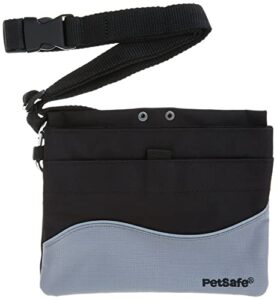 petsafe treat pouch sport- durable, convenient dog training accessory, standard, black