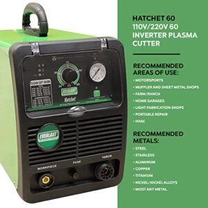 2022 Everlast Hatchet 60 110v/220v 60 Inverter Plasma Cutter