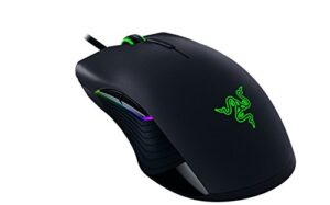 razer lancehead tournament edition ambidextrous gaming mouse: 16k dpi optical sensor – chroma rgb lighting – 8 programmable buttons – mechanical switches – classic black