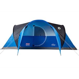 Coleman Camping Tent | 8 Person Montana Cabin Tent with Hinged Door